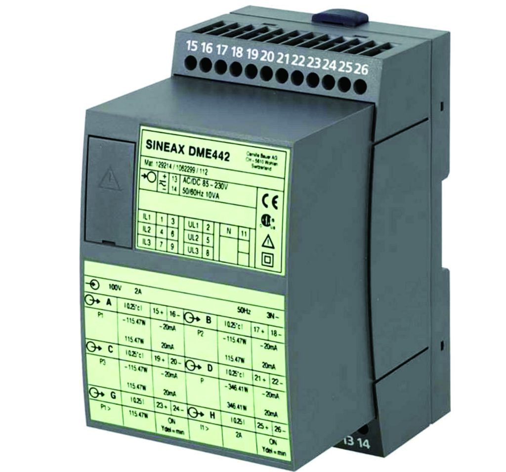 SINEAX DME 442 programable multi tranducer – Multisado